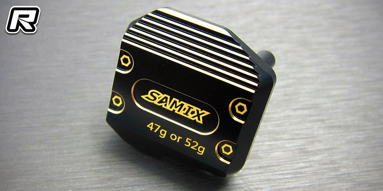 Red RC » Samix SCX10 III adjustable weight brass diff cover Red RC » Samix SCX10 III adjustable weight brass diff cover