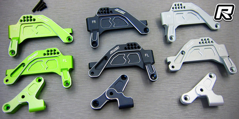 Red RC » Samix SCX10 III aluminium front shock plates Red RC » Samix SCX10 III aluminium front shock plates