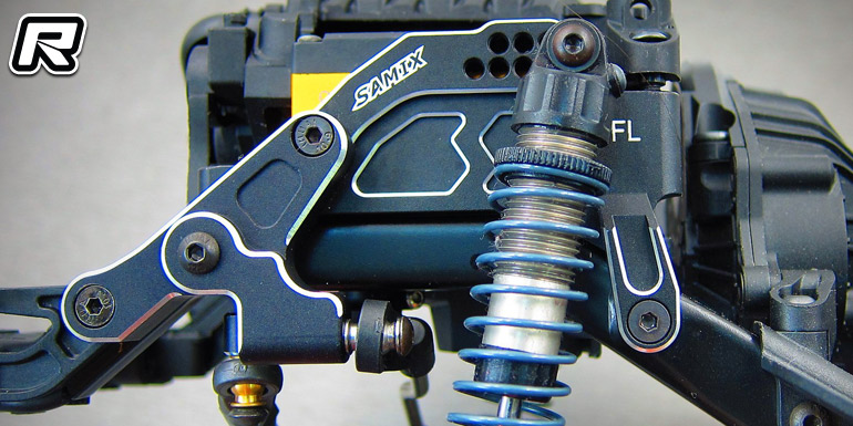 Red RC » Samix SCX10 III aluminium front shock plates Red RC » Samix SCX10 III aluminium front shock plates