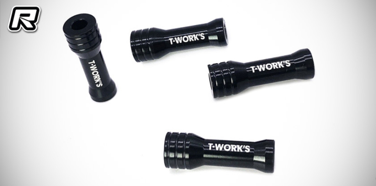 Red RC » T-Works TC-01 shock extenders