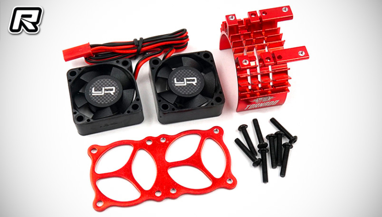 Red RC » Yeah Racing double fan heatsink for 540 motors