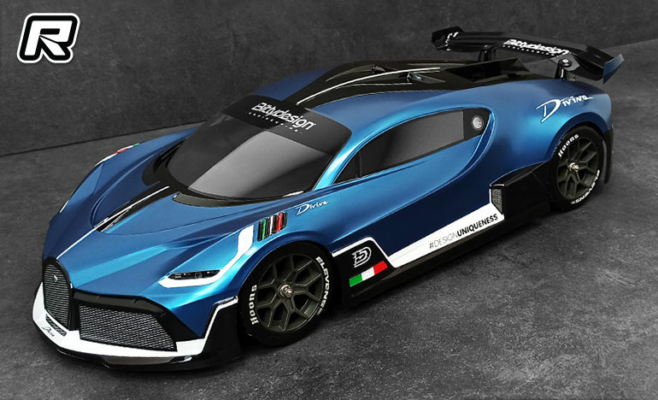 Red RC » Bittydesign Divina 1:8 ARRMA Vendetta body