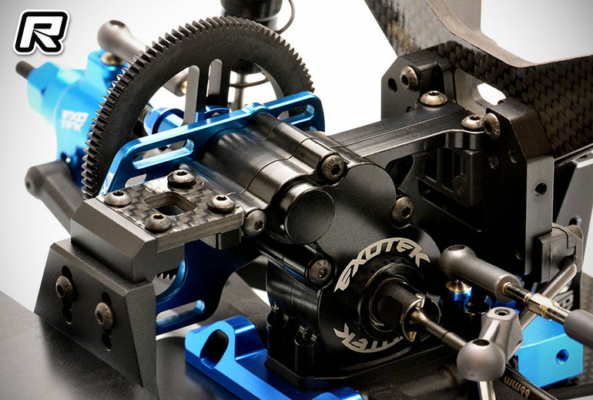 Red RC » Exotek DR10M Alu 3 Gear Gearbox w/motor plate