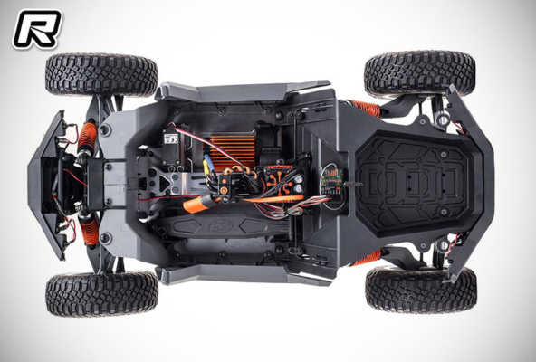 Red RC » Losi Polaris RZR Rey 1:10 4WD Desert SxS RTR