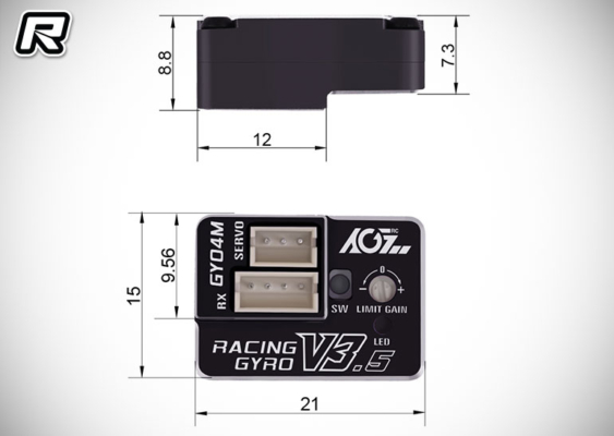 Red RC » AGFRC Mini Z Gyro V3.5