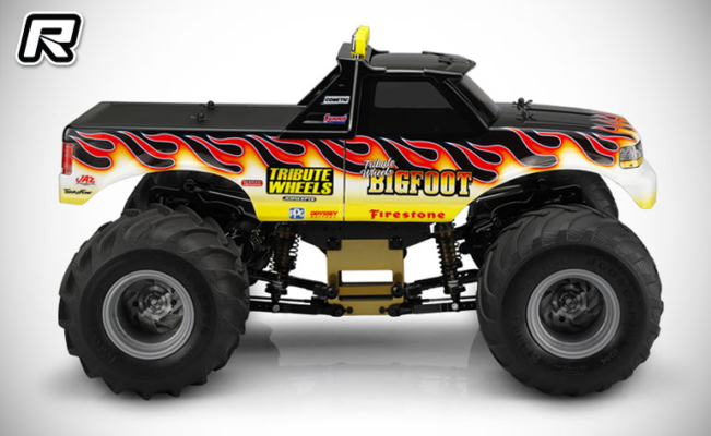 Red RC » JConcepts Tribute Wheels BIGFOOT body set