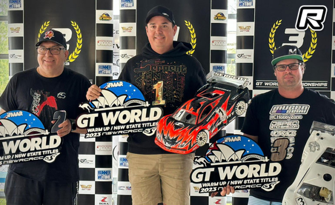 Red RC » Hamon wins 1:8 GT Worlds Warm-up Race