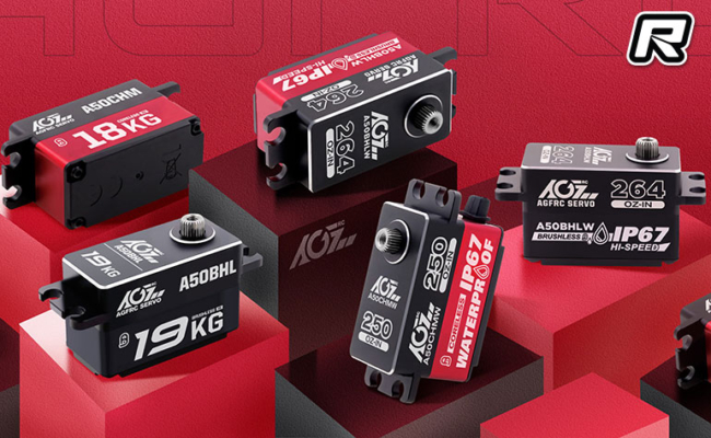 Red RC » AGFRC A50 Series low profile servos