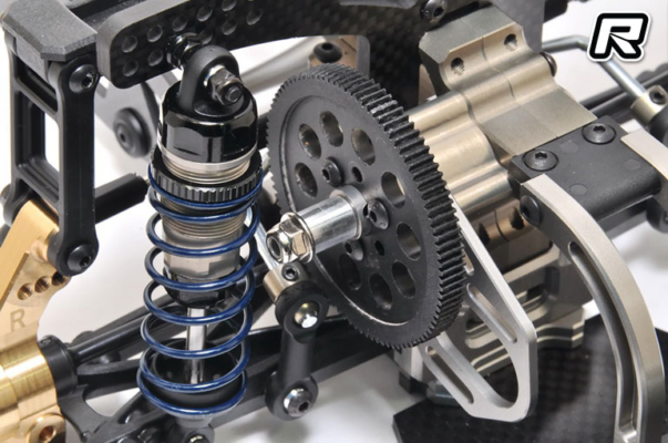 Red RC » HoBao EX10 Spur Gear Mount & Motor Mount Spacer