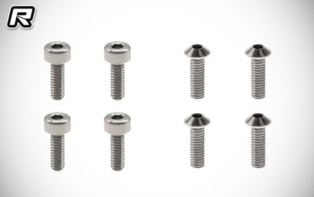 Red RC » OfficinaRC Titanium Cap & Button Head screws