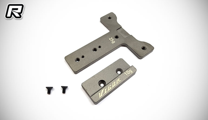 Red RC » Vigor RC A800R Brass Rear Stiffener Set