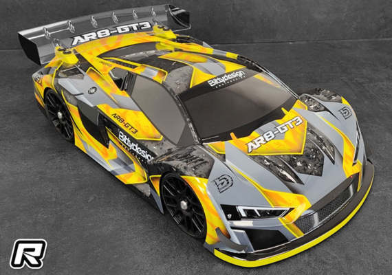 Red RC » Bittydesign AR8-GT3 SWB 325mm 1:8 GT body