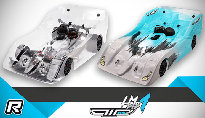 Red RC » PIP-Aero ‘LMPip-1’ 1:8 Onroad Body