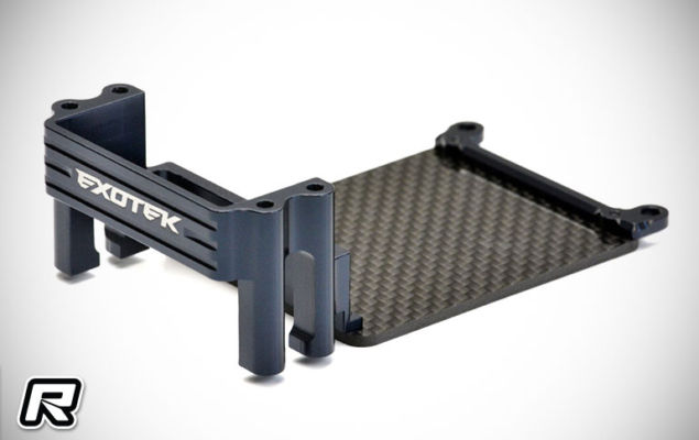 Red RC » Exotek EB48 Steering Servo mount & Alu Diff Mount