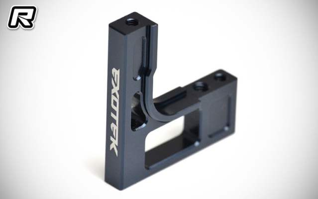 Red RC » Exotek EB48 Steering Servo mount & Alu Diff Mount