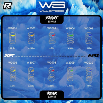 Red RC » Willspeed 13mm 1:10 Buggy Springs