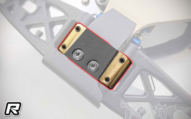 Red RC » T-Works RC10B7 Alu & Brass front bulkheads