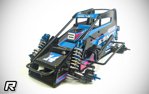 Red RC » Custom Works BEAST Midget 1:10 dirt oval kit