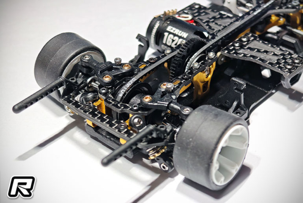 Red RC » RC Atomic BZ5 1:28 Belt Drive 4WD Competition Chassis