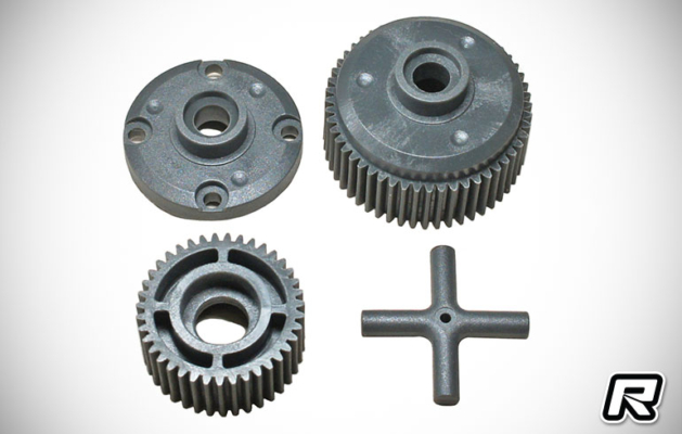 Red RC » Mugen Seiki MSB1 updated Top Deck & Diff Gears