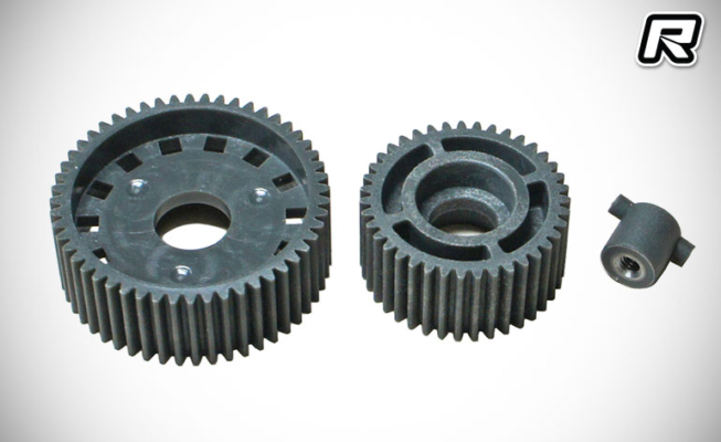 Red RC » Mugen Seiki MSB1 updated Top Deck & Diff Gears