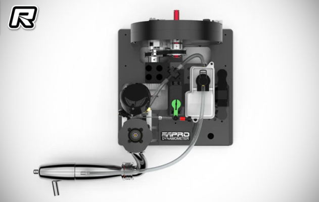 Red Rc Minipro Inertia Engine Dyno V2