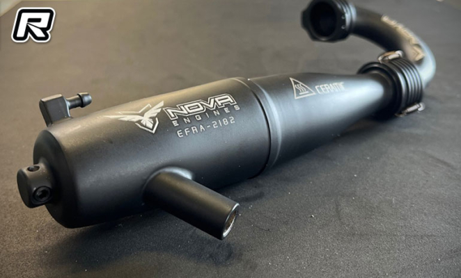 Red RC » Nova Engines Ceramic Black Exhaust
