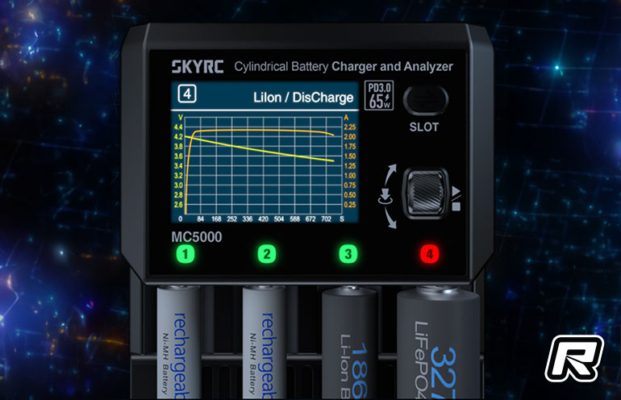 Red RC » SkyRC MC5000 Pro-grade Cylindrical Cell Charger