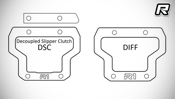 Red RC » R1 Wurks B84 Carbon Center Bulkhead Brace