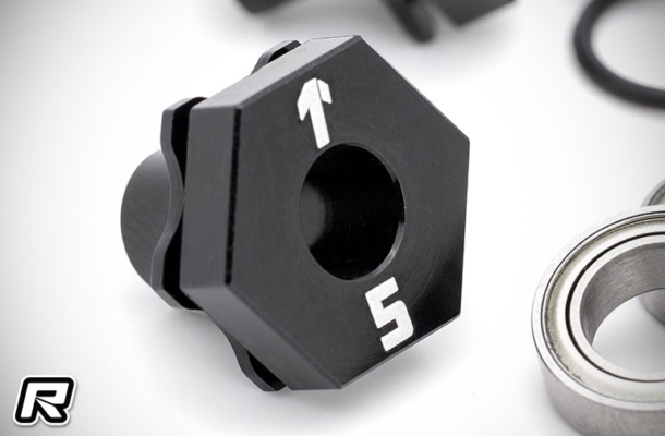 Red RC » 1up Racing TC8 DirectHex Hub Axles