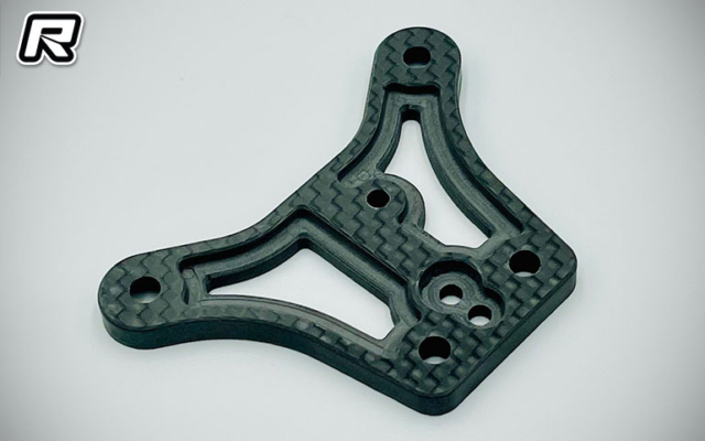Red RC » Klinik RC MP11 Front Top Brace | Center Diff Plate